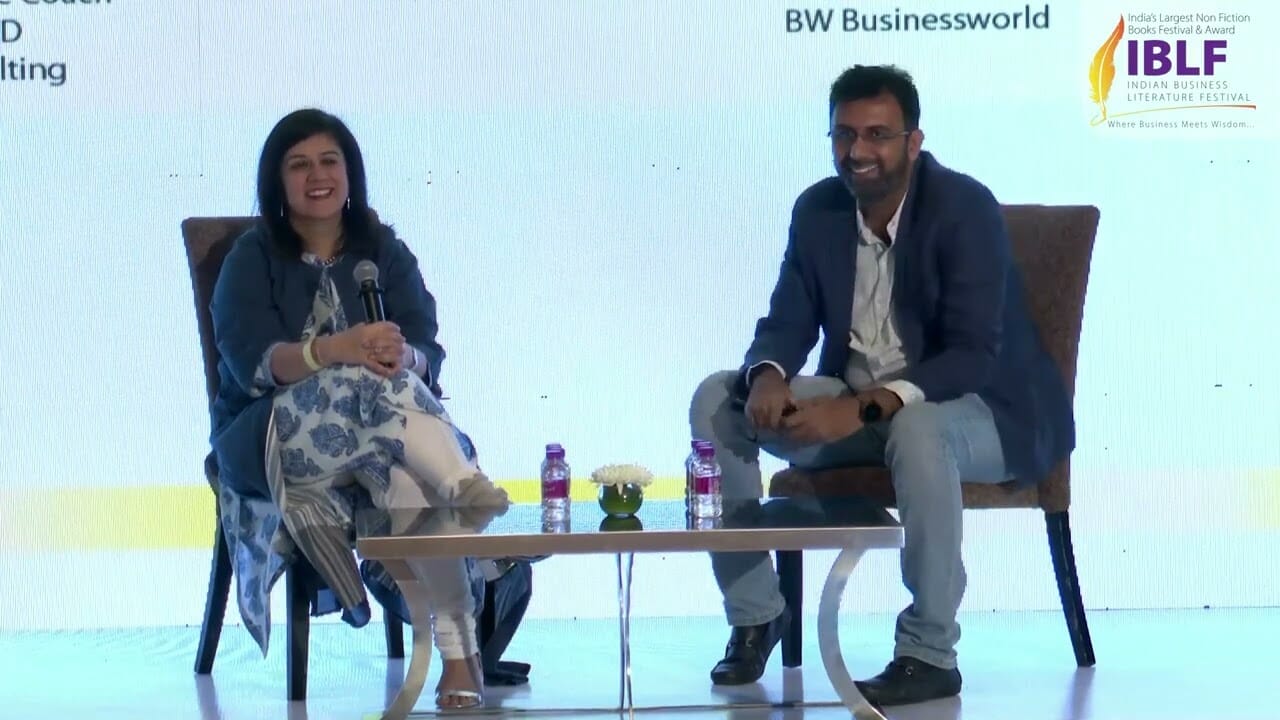 Ruchira Chaudhary in Conversation with Prasar Sharma at IBLF 2023 ...